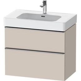 Duravit D-Neo Waschtischunterbau wandh&auml;ngend Taupe Matt 784x452x625 mm - DE4377070910000 DE4377070910000