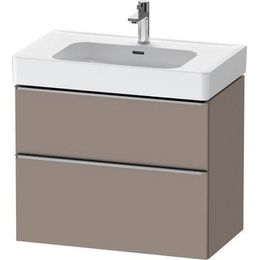 Duravit D-Neo Waschtischunterbau wandh&auml;ngend Basalt Matt 784x452x625 mm - DE4377070430000 DE4377070430000