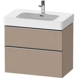 Duravit D-Neo Waschtischunterbau wandh&auml;ngend Leinen Matt 784x452x625 mm - DE4377070750000 DE4377070750000