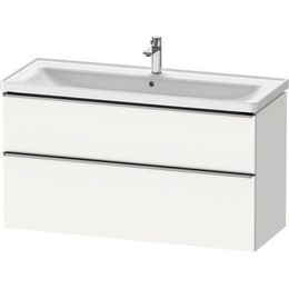 Duravit D-Neo Waschtischunterbau wandh&auml;ngend Wei&szlig; Matt 1184x452x625 mm - DE4391070180000 DE4391070180000