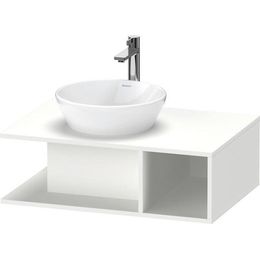 Duravit D-Neo Konsolenwaschtischunterbau wandh&auml;ngend Wei&szlig; Matt 800x550x260 mm - DE492801818 DE492801818