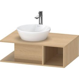 Duravit D-Neo Konsolenwaschtischunterbau wandh&auml;ngend Natur Eiche Matt 800x550x260 mm - DE492803030 DE492803030