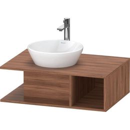Duravit D-Neo Konsolenwaschtischunterbau wandh&auml;ngend Nussbaum Matt 800x550x260 mm - DE492807979 DE492807979