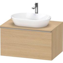 Duravit D-Neo Konsolenwaschtischunterbau wandh&auml;ngend Natur Eiche Matt 800x550x459 mm - DE49470703000 DE4947070300000