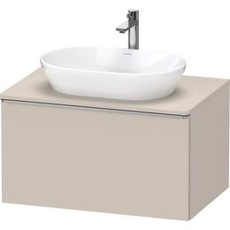 Duravit D-Neo Konsolenwaschtischunterbau wandh&auml;ngend Taupe Matt 800x550x459 mm - DE4947070910000 DE4947070910000