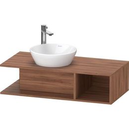 Duravit D-Neo Konsolenwaschtischunterbau wandh&auml;ngend Nussbaum Matt 1000x480x260 mm - DE491907979 DE491907979