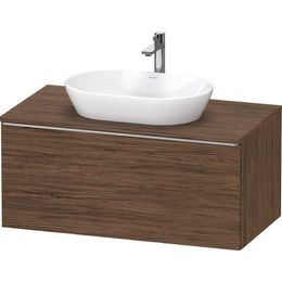Duravit D-Neo Konsolenwaschtischunterbau wandh&auml;ngend Nussbaum dunkel Matt 1000x550x459 mm - DE494807 DE4948070210000