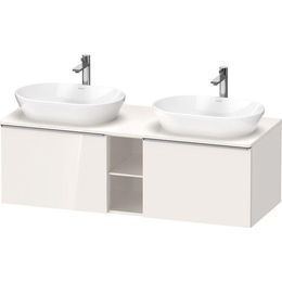 Duravit D-Neo Konsolenwaschtischunterbau wandh&auml;ngend Wei&szlig; Hochglanz 1400x550x459 mm - DE4950B7022000 DE4950B70220000