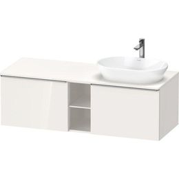 Duravit D-Neo Konsolenwaschtischunterbau wandh&auml;ngend Wei&szlig; Hochglanz 1400x550x459 mm - DE4950R7022000 DE4950R70220000