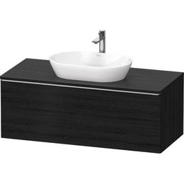 Duravit D-Neo Konsolenwaschtischunterbau wandh&auml;ngend Eiche Schwarz Matt 1200x550x459 mm - DE49490701 DE4949070160000