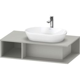 Duravit D-Neo Konsolenwaschtischunterbau wandh&auml;ngend Betongrau Matt 1000x550x260 mm - DE495900707 DE495900707