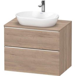 Duravit D-Neo Konsolen-Waschtischunterbau wandh&auml;ngend 800x550x664 Az 1 Ei DE4967010550000