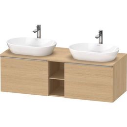 Duravit D-Neo Konsolenwaschtischunterbau wandh&auml;ngend Natur Eiche Matt 1400x550x459 mm - DE4950B70300 DE4950B70300000