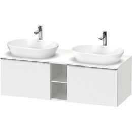 Duravit D-Neo Konsolenwaschtischunterbau wandh&auml;ngend Wei&szlig; Matt 1400x550x459 mm - DE4950B70180000 DE4950B70180000