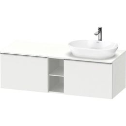 Duravit D-Neo Konsolenwaschtischunterbau wandh&auml;ngend Wei&szlig; Matt 1400x550x459 mm - DE4950R70180000 DE4950R70180000