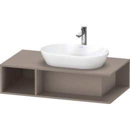 Duravit D-Neo Konsolenwaschtischunterbau wandh&auml;ngend Basalt Matt 1000x550x260 mm - DE495904343 DE495904343
