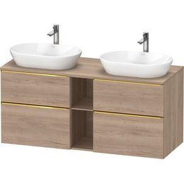 Duravit D-Neo Konsolen-Waschtischunterbau wandh&auml;ngend 1400x550x664 Az 2 Ei mr Mt DE4970B34550000