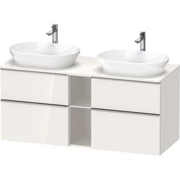 Duravit D-Neo Konsolenwaschtischunterbau wandh&auml;ngend Wei&szlig; Hochglanz 1400x550x664 mm - DE4970B7022000 DE4970B70220000