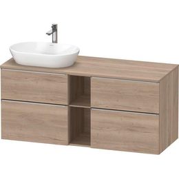 Duravit D-Neo Konsolen-Waschtischunterbau wandh&auml;ngend 1400x550x664 Az 2 Ei mr Mt DE4970L70550000