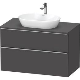 Duravit D-Neo Konsolenwaschtischunterbau wandh&auml;ngend Graphit Matt 1000x550x664 mm - DE4968070490000 DE4968070490000