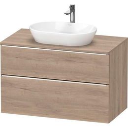 Duravit D-Neo Konsolen-Waschtischunterbau wandh&auml;ngend 1000x550x664 Az 1 Ei DE4968010550000