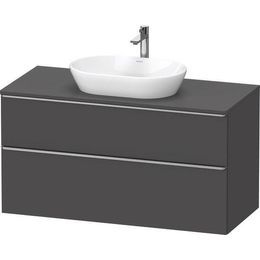 Duravit D-Neo Konsolenwaschtischunterbau wandh&auml;ngend Graphit Matt 1200x550x664 mm - DE4969070490000 DE4969070490000