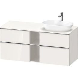 Duravit D-Neo Konsolenwaschtischunterbau wandh&auml;ngend Wei&szlig; Hochglanz 1400x550x664 mm - DE4970R7022000 DE4970R70220000