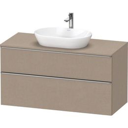 Duravit D-Neo Konsolenwaschtischunterbau wandh&auml;ngend Leinen Matt 1200x550x664 mm - DE4969070750000 DE4969070750000