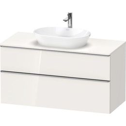 Duravit D-Neo Konsolenwaschtischunterbau wandh&auml;ngend Wei&szlig; Hochglanz 1200x550x664 mm - DE496907022000 DE4969070220000