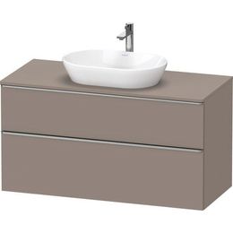 Duravit D-Neo Konsolenwaschtischunterbau wandh&auml;ngend Basalt Matt 1200x550x664 mm - DE4969070430000 DE4969070430000