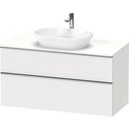 Duravit D-Neo Konsolenwaschtischunterbau wandh&auml;ngend Wei&szlig; Matt 1200x550x664 mm - DE4969070180000 DE4969070180000