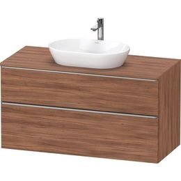 Duravit D-Neo Konsolenwaschtischunterbau wandh&auml;ngend Nussbaum Matt 1200x550x664 mm - DE4969070790000 DE4969070790000