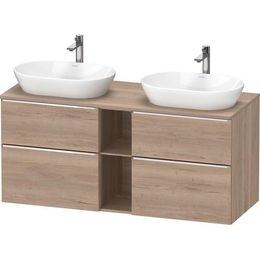 Duravit D-Neo Konsolen-Waschtischunterbau wandh&auml;ngend 1400x550x664 Az 2 Ei mr Mt DE4970B10550000