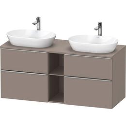 Duravit D-Neo Konsolenwaschtischunterbau wandh&auml;ngend Basalt Matt 1400x550x664 mm - DE4970B70430000 DE4970B70430000