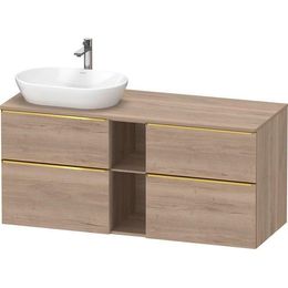 Duravit D-Neo Konsolen-Waschtischunterbau wandh&auml;ngend 1400x550x664 Az 2 Ei mr Mt DE4970L34550000