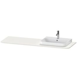 Duravit Happy D.2 Plus Konsole Nordic Wei&szlig; Seidenmatt 1600x550x16 mm - HP031HR3939 HP031HR3939