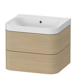 Duravit Happy D.2 Plus c-shaped Set wandh&auml;ngend Mediterrane Eiche Matt 575x490x480 mm - HP4345N7171 HP4345N7171