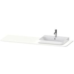 Duravit Happy D.2 Plus Konsole Wei&szlig; Seidenmatt 1600x550x16 mm - HP031HR3636 HP031HR3636