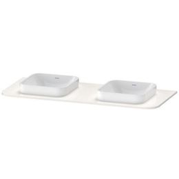 Duravit Happy D.2 Plus Konsole Wei&szlig; Hochglanz 1300x550x16 mm - HP032KB2222 HP032KB2222