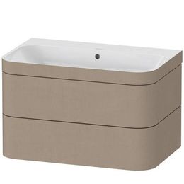 Duravit Happy D.2 Plus c-bonded Set wandh&auml;ngend Leinen Matt 775x490x480 mm - HP4637N7575 HP4637N7575