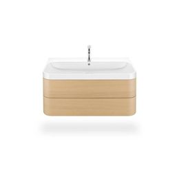 Duravit Happy D.2 Plus c-shaped Set wandh&auml;ngend Mediterrane Eiche Matt 975x490x480 mm - HP4348O7171 HP4348O7171