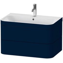 Duravit Happy D.2 Plus c-bonded Set wandh&auml;ngend Nachtblau Seidenmatt 775x490x480 mm - HP4637O9898 HP4637O9898
