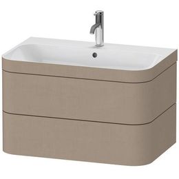Duravit Happy D.2 Plus c-bonded Set wandh&auml;ngend Leinen Matt 775x490x480 mm - HP4637O7575 HP4637O7575