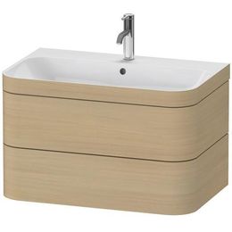 Duravit Happy D.2 Plus c-bonded Set wandh&auml;ngend Mediterrane Eiche Matt 775x490x480 mm - HP4637O7171 HP4637O7171