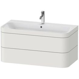 Duravit Happy D.2 Plus c-bonded Set wandh&auml;ngend Nordic Wei&szlig; Seidenmatt 975x490x480 mm - HP4638O3939 HP4638O3939