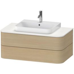 Duravit Happy D.2 Plus Konsolenwaschtischunterbau wandh&auml;ngend Mediterrane Eiche Matt 1000x550x408 mm HP496107171
