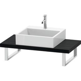 Duravit L-Cube Konsole Eiche Schwarz Matt 800x480x45 mm - LC100C01616 LC100C01616