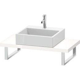 Duravit L-Cube Konsole Wei&szlig; Hochglanz 800x480x45 mm - LC100C02222 LC100C02222
