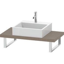 Duravit L-Cube Konsole Leinen Matt 800x480x45 mm - LC100C07575 LC100C07575
