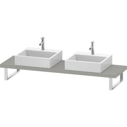 Duravit L-Cube Konsole Betongrau Matt 800x480x45 mm - LC101C00707 LC101C00707